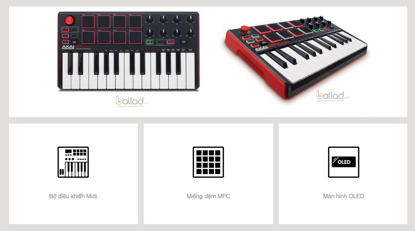 AKAI MPK Mini Play MK2 - Giá bán thấp nhất bao nhiêu?