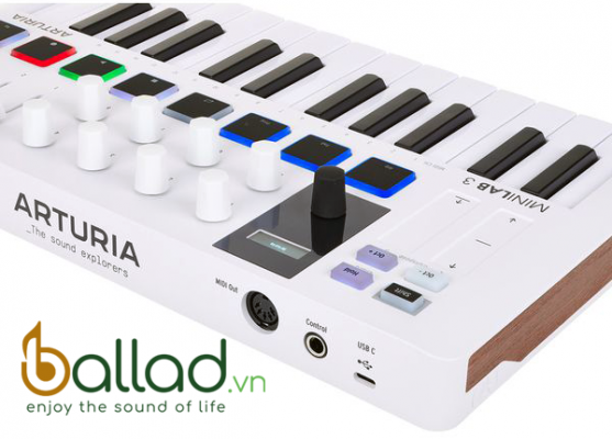 Arturia MiniLab 3 (màu trắng & đen) - Giá bán thấp nhất?