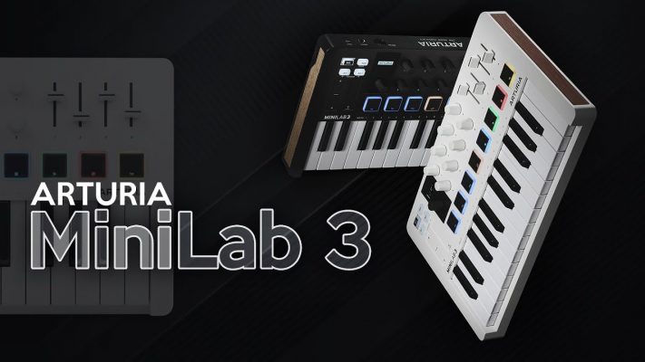 Arturia MiniLab 3 (màu trắng & đen) | Giá bán thấp nhất