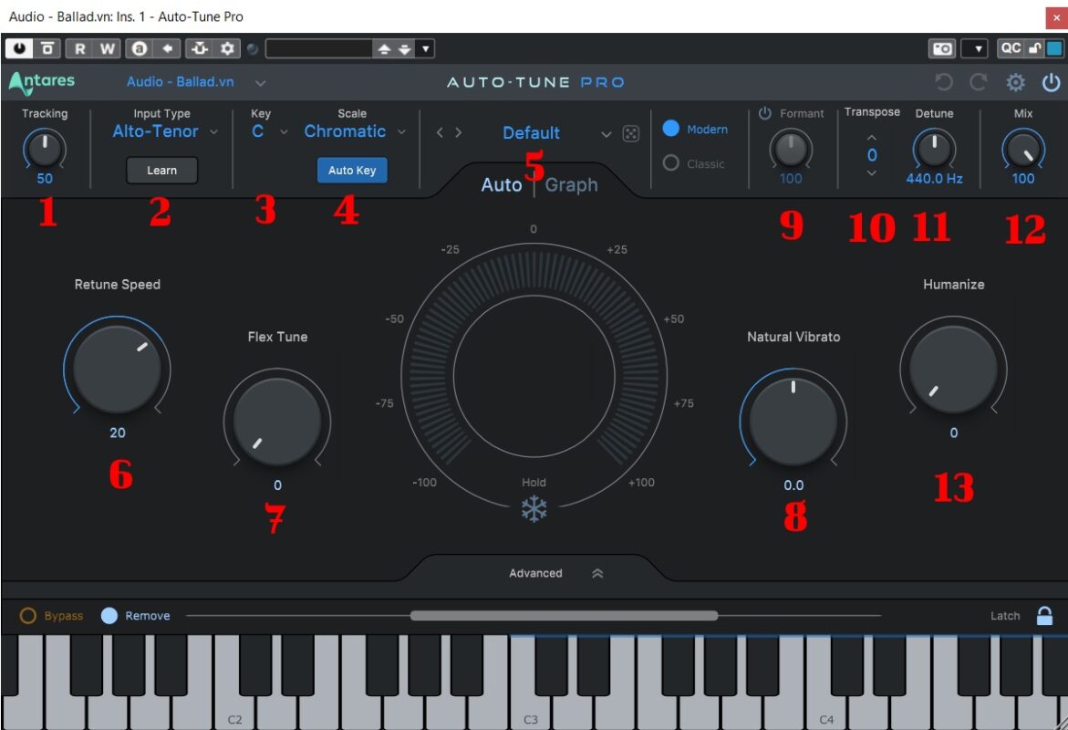 Hướng dẫn sửa dụng Auto-Tune đúng cách (Antares Auto-Tune Pro) - Ballad.vn
